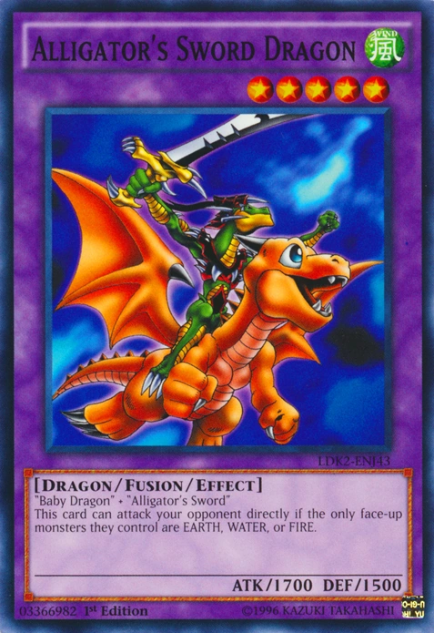 Alligator's Sword Dragon | Yu-Gi-Oh! | FANDOM powered by Wikia