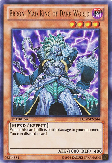 Brron, Mad King of Dark World | Yu-Gi-Oh! | FANDOM powered by Wikia
