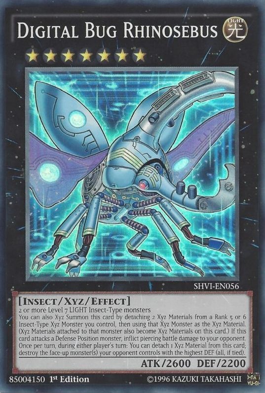 Digital Bug Rhinosebus | Yu-Gi-Oh! | FANDOM powered by Wikia