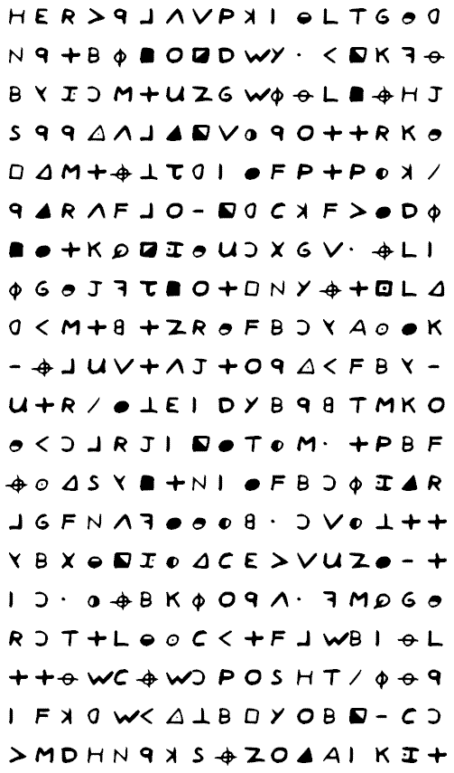 340-cipher | Zodiac Killer Wiki | FANDOM powered by Wikia